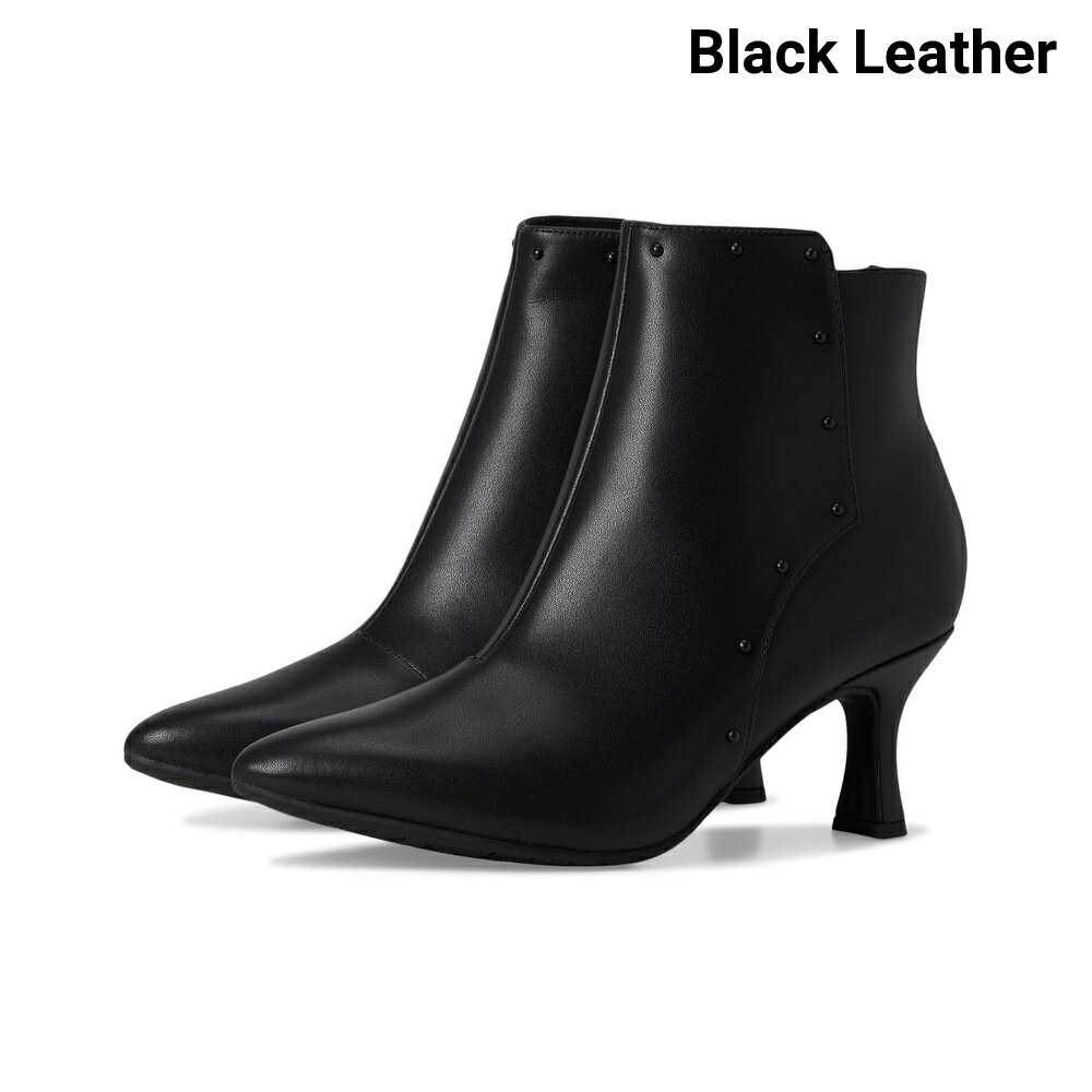 ■商品詳細■特徴 1洗練された現代的なエッジを持つスタイルにストラット：Clarks™ Kataleyna Madi この足首丈のポインテッドトゥブーツは、上質なレザーで作られ、シックで高級感のある雰囲気を演出する微妙なスタッドディテールが...