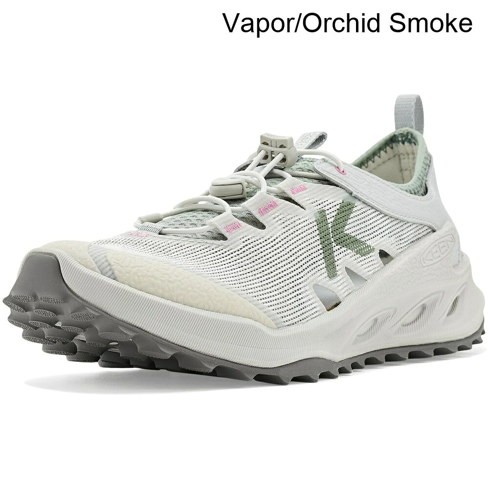 ■商品詳細■特徴 1最大の通気性を持つ高速で軽量なパフォーマンス。KEEN® Zionic ADVオープンエアハイキングシューズは、耐摩耗性のある織りメッシュ、反応性のあるクッション、さらに遠くへ行くための技術的なトレッドを備えています。ス...