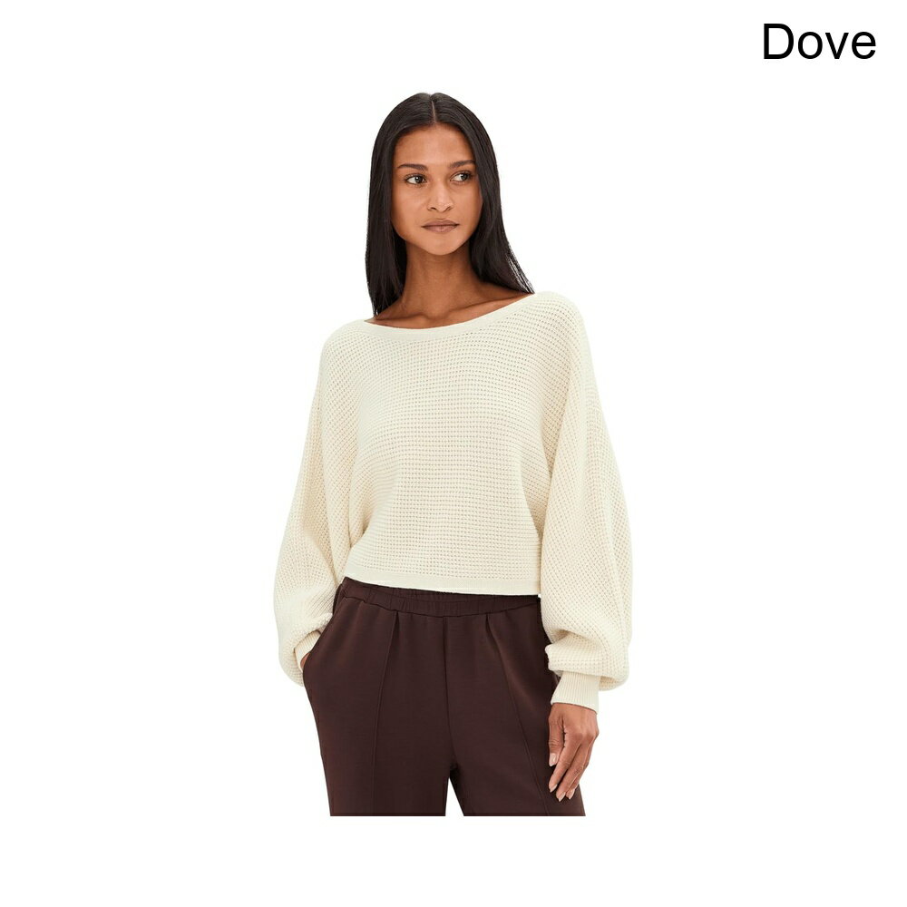 ■商品詳細■特徴 1Beyond Yoga®のReady For Barre Cropped Sweaterをスタジオ用にセットの上に着るか、ダンスにインスパイアされたひねりでどんなアウトフィットも引き立てる日常のルックとして着用してくださ...