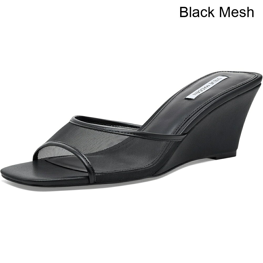 ■商品詳細■特徴 1洗練されていて印象的な、Steve Madden® Seleste ウェッジヒールサンダルは、どんなルックにも現代的なエレガンスをもたらします。スクエアトゥのシルエットでデザインされており、この多用途なスタイルは、テーラ...