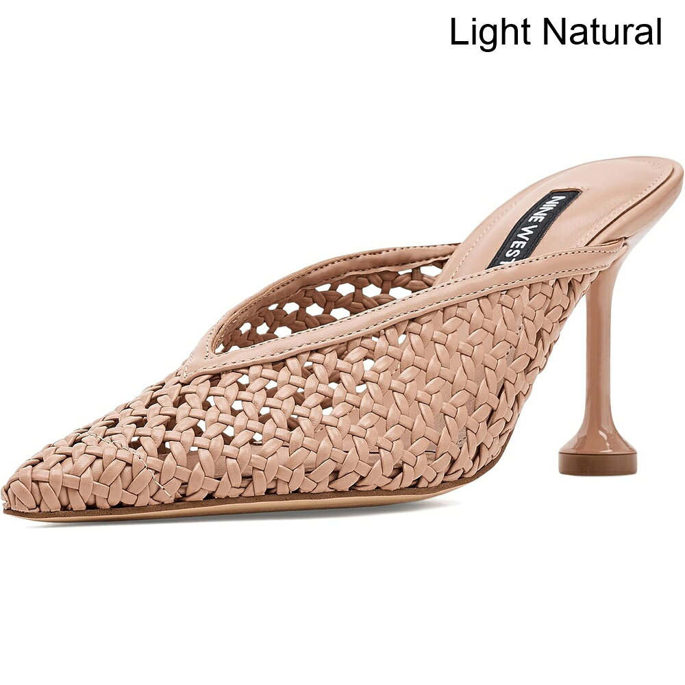 ■商品詳細■特徴 1Nine West® Grasso ドレスミュールでワードローブをアップグレードしましょう。スリップオンデザイン、目を引くスティレットヒール、織りのディテールが特徴です。Grassoは完璧なワードローブの必需品です！■特...