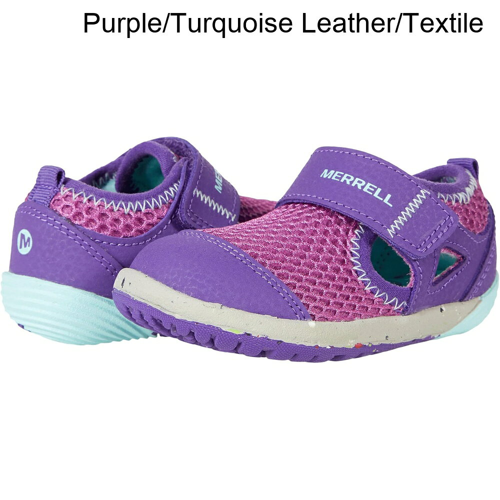 ■商品詳細■特徴 1信頼できるMerrell®キッズベアステップH20サンダルで夏の楽しみに飛び込む準備ができました。■特徴 2速乾仕上げで構築された柔軟なテキスタイルアッパー。■特徴 3強化されたつま先バンパー。■特徴 4広めのつま先ボッ...