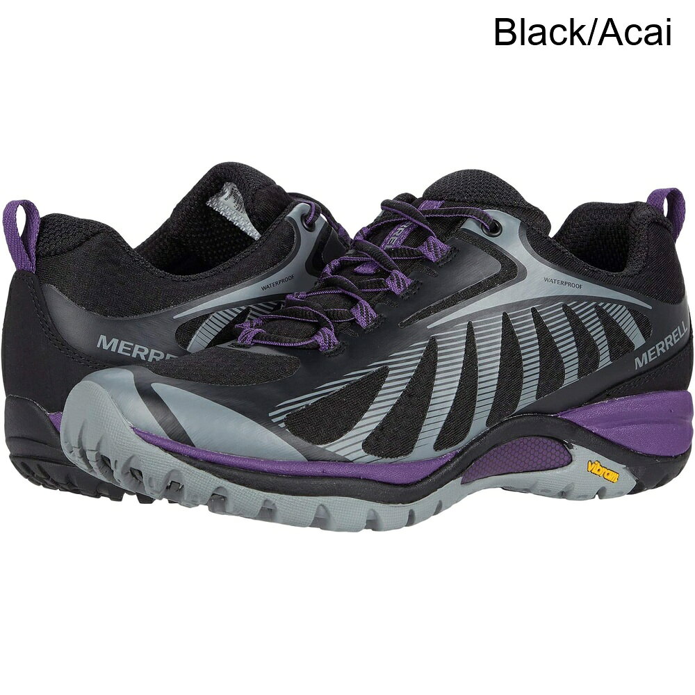 ■商品詳細■特徴 1Merrell® Siren Edge 3 防水ハイカーシューズは、トレイルに挑むための信頼できる選択肢です。このトレイルシューズは、ビーガンフレンドリーな構造と天候に対応した保護を備えており、女性の足に特化して設計され...