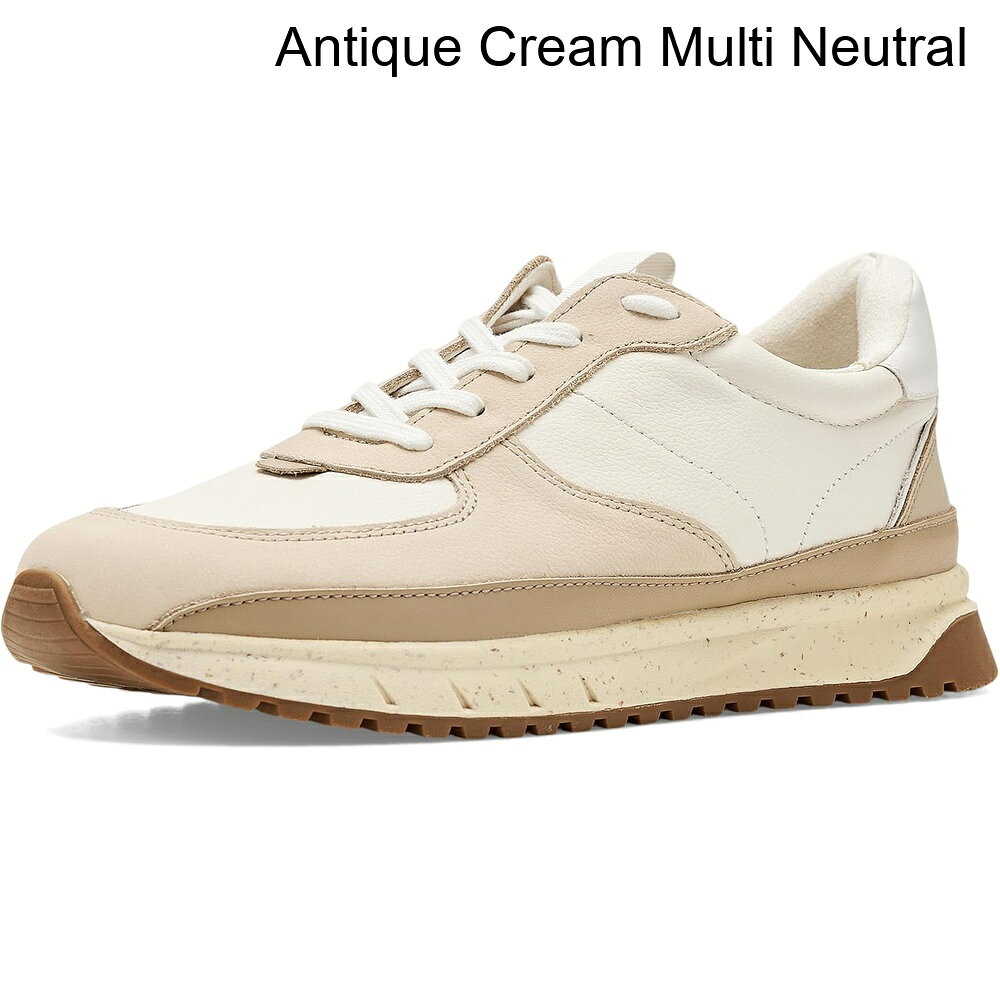 ■商品詳細■特徴 1スポーティーシックなMadewell® Kickoff Trainer Sneakersで週末を始めましょう。ニュートラルカラーブロックレザーで作られたレトロなスニーカーは、混合レザーのアッパーから作られ、レースアップ構...