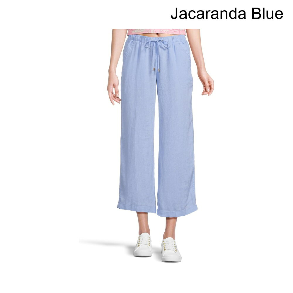 ■商品詳細■特徴 1リリー・プルリッツァー® ブローリー リネン クロップパンツを着用して、 effortless chic を保ちましょう。これらの軽量パンツはミッドライズウエストとリラックスフィットを誇り、魅力的なシルエットを提供します...