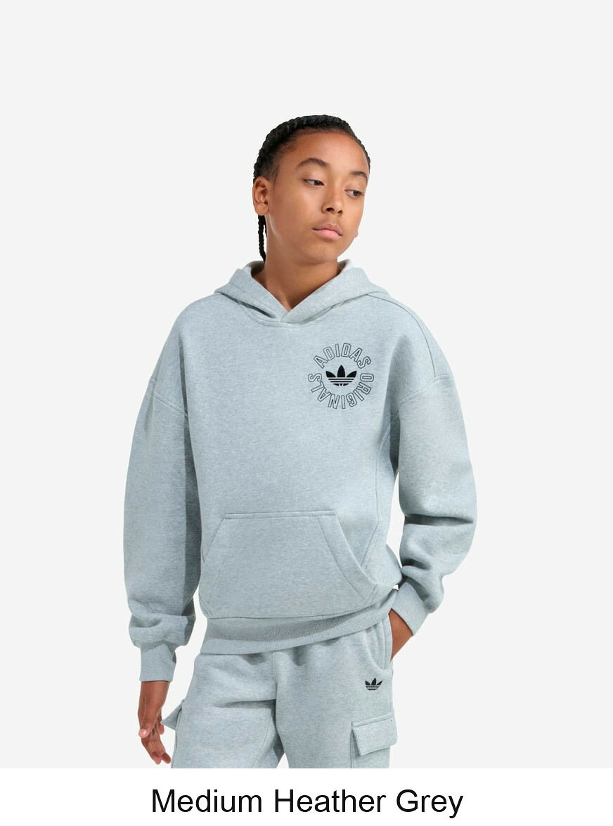 ■商品詳細■ブランドAdidasアディダス■商品名Kids' Originals Emblem Ring Hoodie OA01198-MEDHTHRGRYオリジナルス エンブレム リング ブーディ■商品状態新品未使用・並行輸入品■色Med...