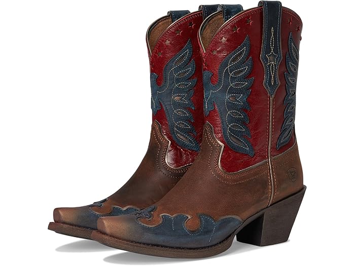 ■商品詳細■ブランドAriat アリアット■商品名Ariat Bravery Western Bootsブレーブリー ウェスタン ブーツ■商品状態新品未使用・並行輸入品■色Dusted Fresh Denim/Sassy Brown■詳細レ...