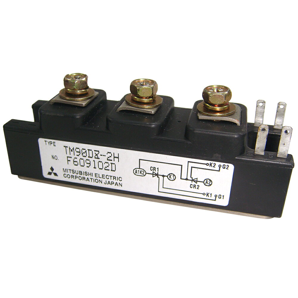商品詳細 同梱物・セット内容 品名 数量 TM90DZ-2H (パワーサイリスタモジュール) MITSUBISHI (中古) 1個 仕様・諸元 型番：TM90DZ-2H メーカー：MITSUBISHI TYPE：パワーサイリスタモジュール（...