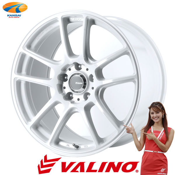 メーカー VALINO ヴァリノ 商品名 N820S サイズ 18インチx9.5J/5H/P.C.D.114.3/ハブ径73.1φ/インセット+45/重量9.03kg 対象車両 GRヤリス カラー ホワイト 仕　様 【信頼と実績がある Ad...