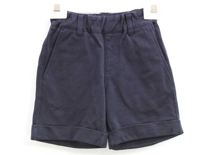 サイズ 100cm 素材 綿69％、ポリ31％ 色 紺 汚れ、ダメージ等 汚れや色褪せはありません 使用感ランク A 性別 男の子 その他 股下約10cm・ウエスト総ゴム 前開閉しません ＊使用感ランクは、Cを除き、あくまでも使用感のみ表す...