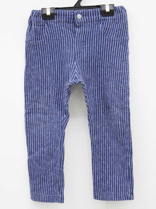 サイズ 81cm（18m） 素材 綿98％、ポリウレタン2％ 色 青、白 汚れ、ダメージ等 汚れや色褪せはありません 使用感ランク A 性別 男の子 その他 ウエスト背面ゴム・アジャスター付き 前開閉しません ＊使用感ランクは、Cを除き、あ...