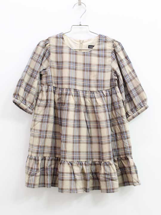 サイズ 110cm 素材 セルロース100％裏地：綿 色 茶色 汚れ、ダメージ等 使用感ランク S 性別 女の子 その他 定価：税込11,000円実寸着丈約59cmポケットあり ＊使用感ランクは、Cを除き、あくまでも使用感のみ表すランクで、...