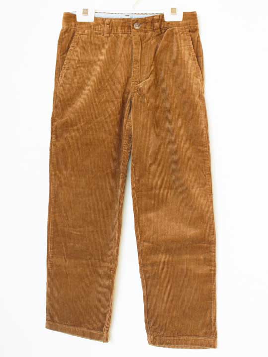 サイズ 140cm(8) 素材 綿100％ 色 キャメル 汚れ、ダメージ等 汚れ、色褪せはありません 使用感ランク A 性別 男の子 その他 フロント部分、ボタンとファスナーで開閉します ウエスト：ゴム、アジャスター付き 背面右ウエスト下、...