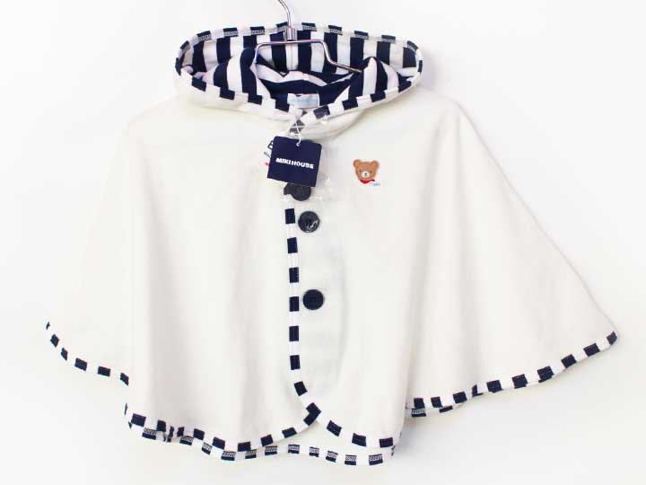 サイズ 70-90cm(ベビーフリー) 素材 綿75％、ポリ25％ 色 白、紺 汚れ、ダメージ等 使用感ランク S 性別 男女兼用して頂けるデザインだと思います その他 前中央、ボタン留め UVカット効果、日本製、新品未使用品 ＊使用感ラン...