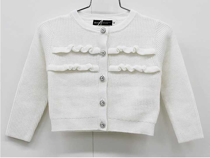 サイズ 90cm 素材 アクリル52％、綿48％ 色 白 汚れ、ダメージ等 使用感ランク S 性別 女児 その他 特になし ＊使用感ランクは、Cを除き、あくまでも使用感のみ表すランクで、汚れ等は別欄で記載しております。 例）使用感【特A】で...