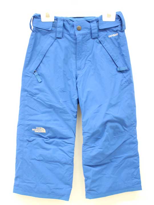 サイズ 110cm位（XS) 素材 表、中綿 ポリエステル100％ 裏ナイロン100％ 色 青 汚れ、ダメージ等 汚れや色あせなし 使用感ランク A 性別 男児 その他 1～2回使用程度ウエスト前ボタンとファスナー開閉可能 ウエスト幅約30...