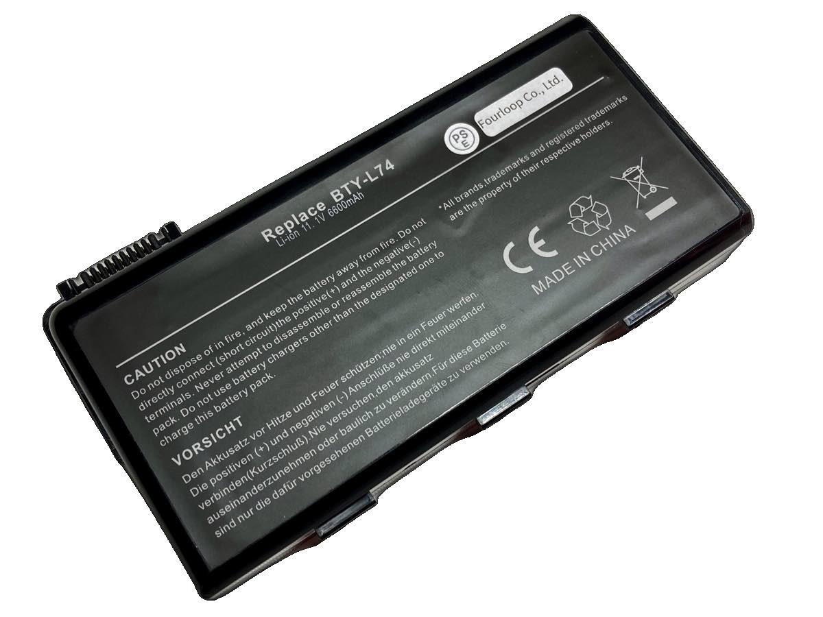 Cr600x 11.1V 48Wh msi ノート PC パソコン 互換 バッテリー 電池電圧 11.1V容量 4400mAh (48Wh)タイプ リチウムイオン対応機種 Msi cr600x色 黒種別互換品保証期間3ヶ月届出事業者名株式会...