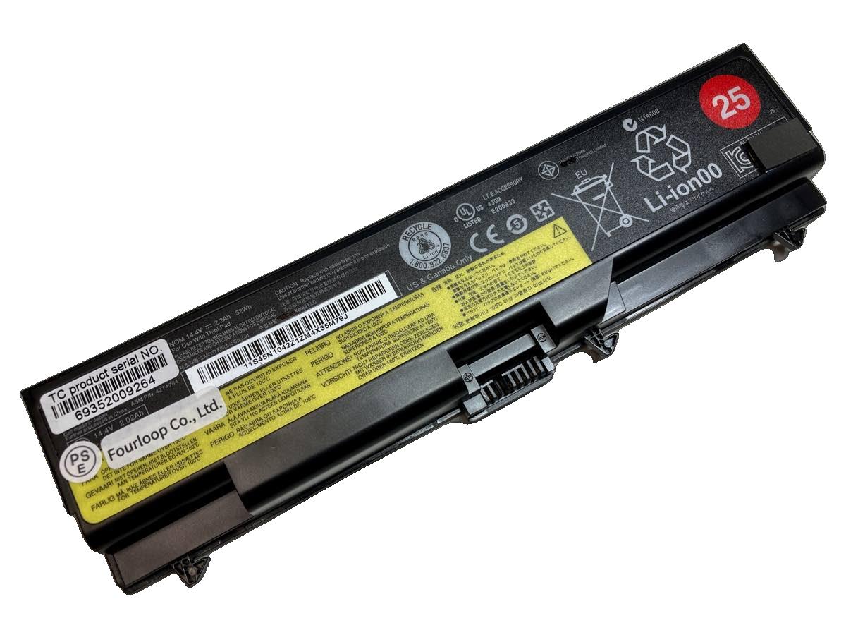 純正品｜安全・安心のノートPC用バッテリー ■ 商品仕様 商品名Thinkpad l412 4404 14.4V 32Wh lenovo ノート PC パソコン 純正 バッテリー 電池 電圧14.4V 容量2200mAh (32Wh) タイ...