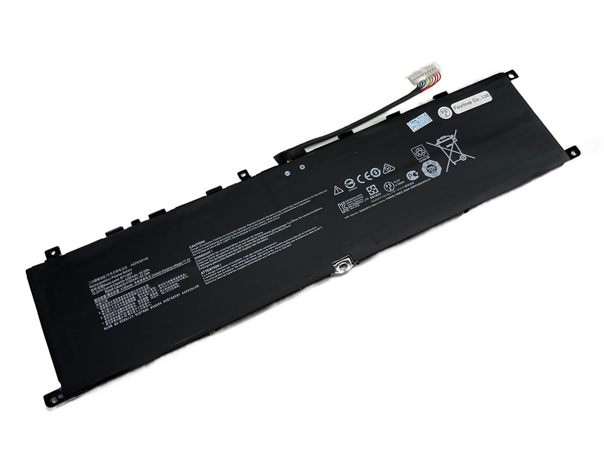 Vector gp66 12ugs-207xfr 15.2V 65Wh msi ノート PC パソコン 互換 バッテリー 電池電圧15.2V容量4280mAh (65Wh)タイプリチウムポリマー対応機種Msi vector gp66 12u...