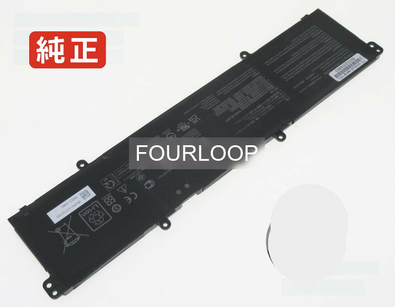 純正品｜安全・安心のノートPC用バッテリー ■ 商品仕様 商品名Expertbook br1100cka-gj0471ra 11.55V 42Wh asus ノート PC パソコン 純正 バッテリー 電池 電圧11.55V 容量3640mA...