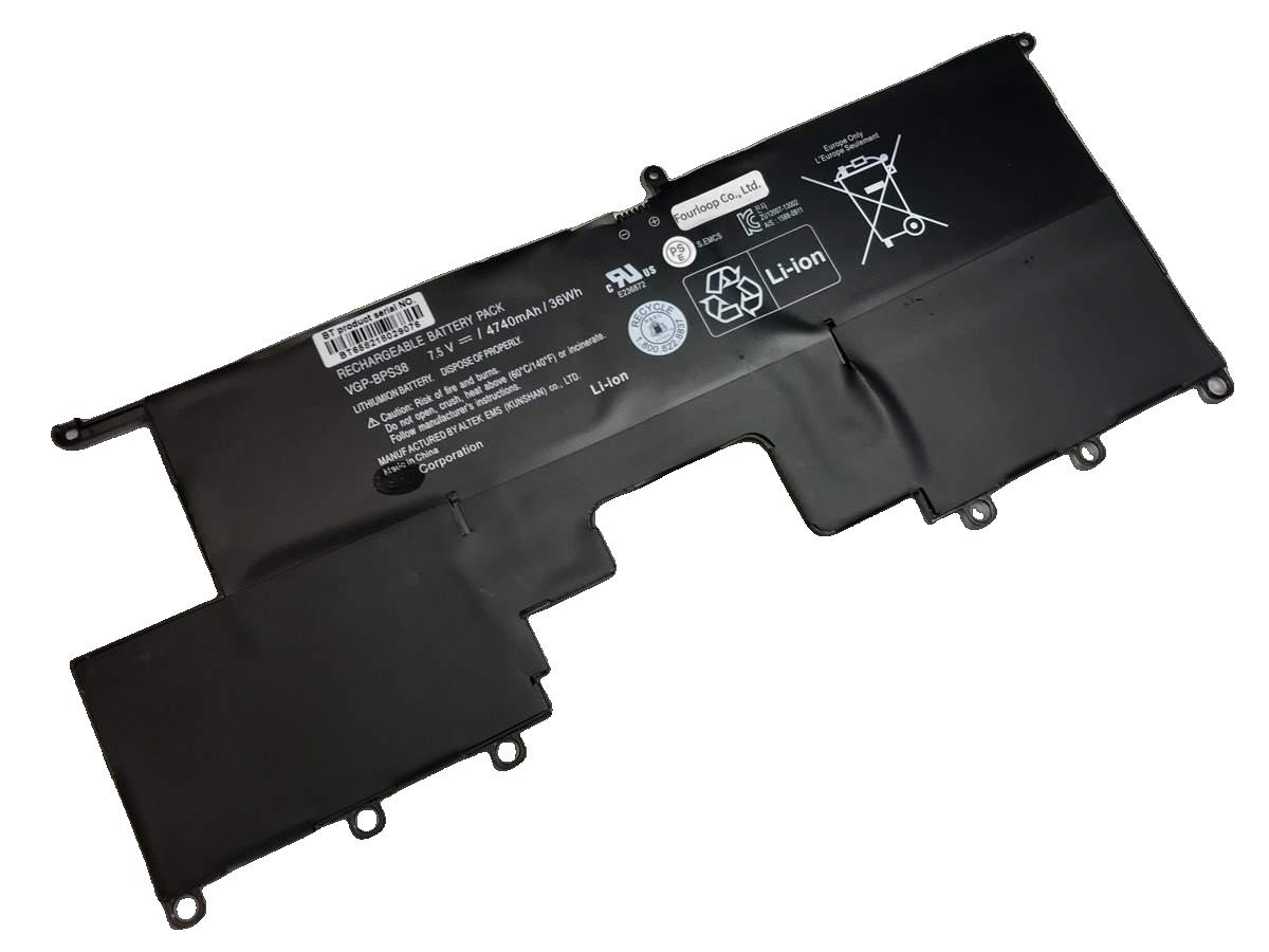 Svp1322m2e 7.5V 36Wh sony ノート PC パソコン 純正 バッテリー 電池電圧 7.5V容量4740mAh (36Wh)タイプ リチウムポリマー対応機種 Sony svp1322m2e色 黒種別純正品保証期間3ヶ月届...