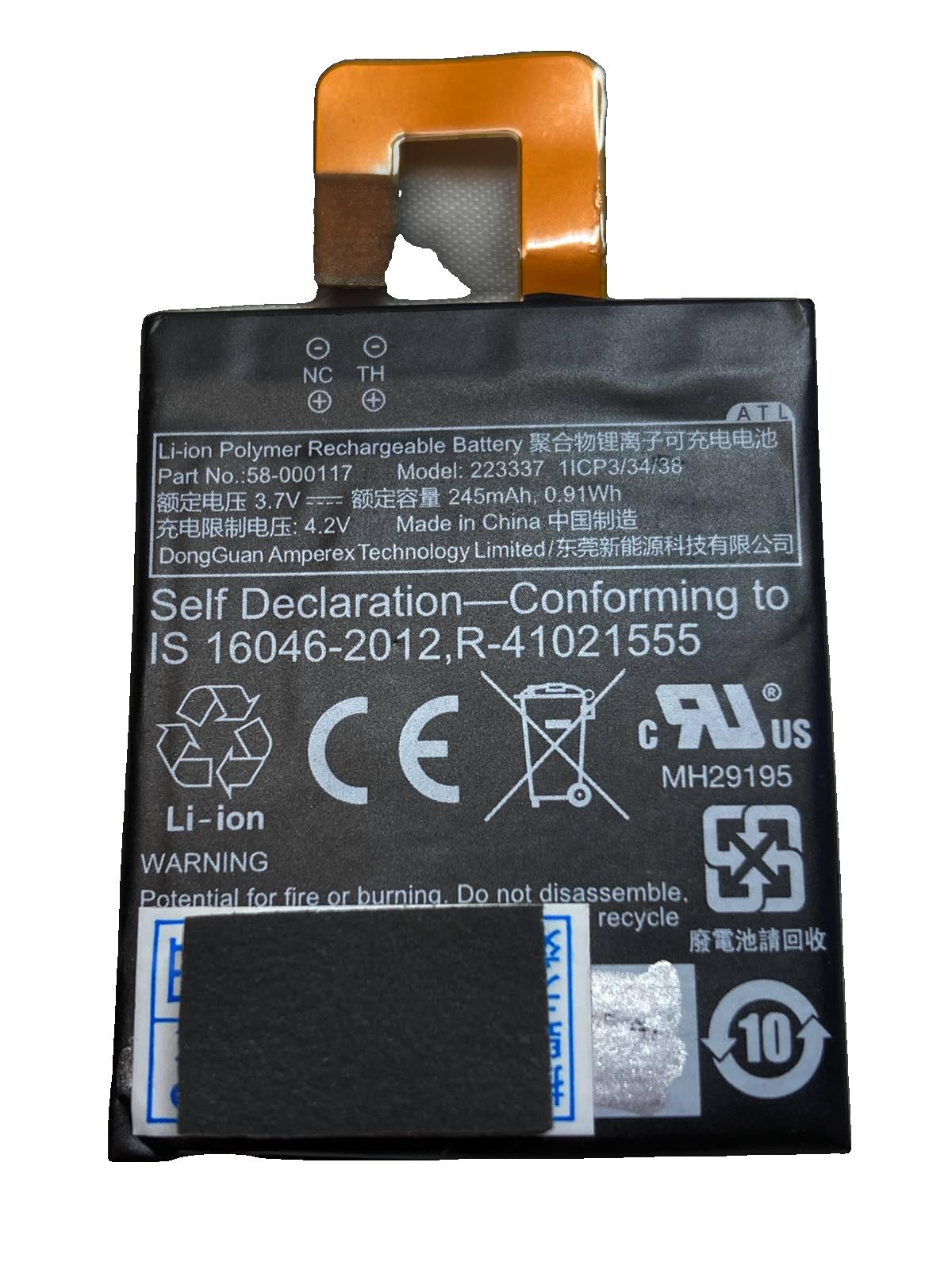Kindle ko1 3.7V 0.91Wh amazon ノート PC パソコン 純正 バッテリー 電池電圧 3.7V容量245mAh (0.91Wh)タイプ リチウムポリマー対応機種 Amazon kindle ko1色 黒種別純正品保...