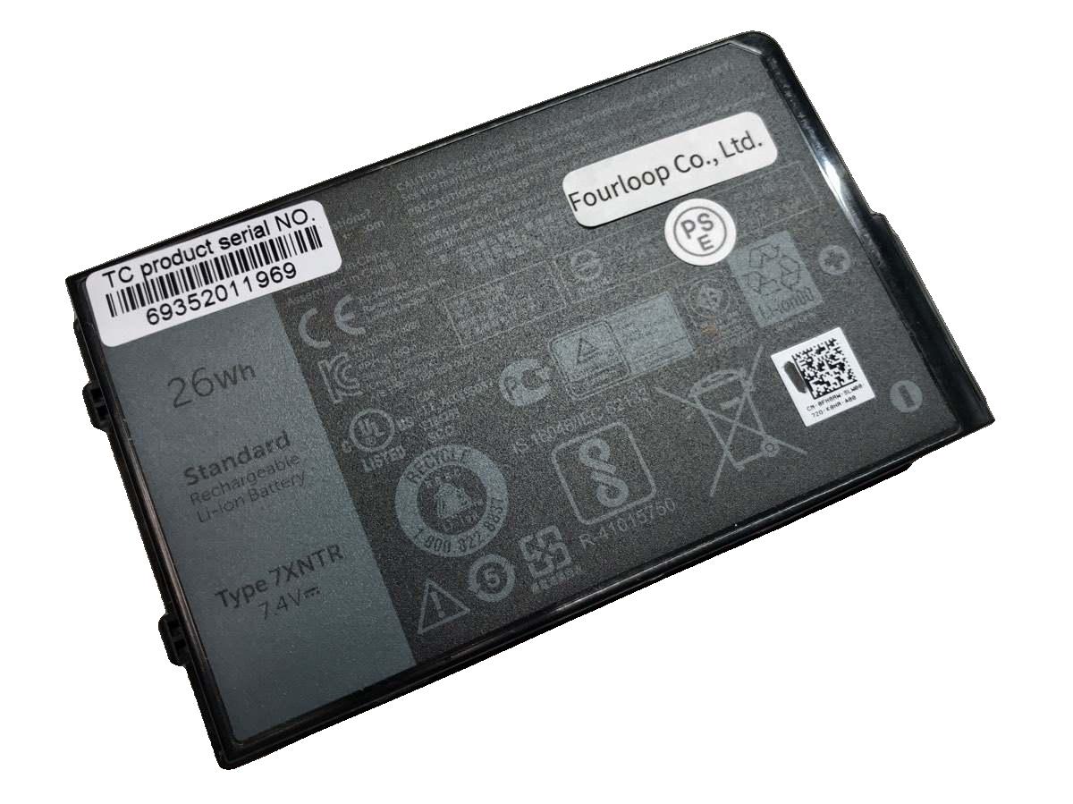 純正品｜安全・安心のノートPC用バッテリー ■ 商品仕様 商品名Latitude 12 7220 7.4V 26Wh dell ノート PC パソコン 純正 バッテリー 電池 電圧7.4V 容量3500mAh (26Wh) タイプリチウムイ...