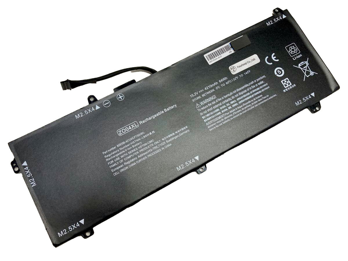 Zbook studio g3-1fa45up 15.2V 63Wh hp ノート PC パソコン 互換 バッテリー 電池電圧15.2V容量4210mAh (63Wh)タイプリチウムイオン対応機種Hp zbook studio g3-1fa...