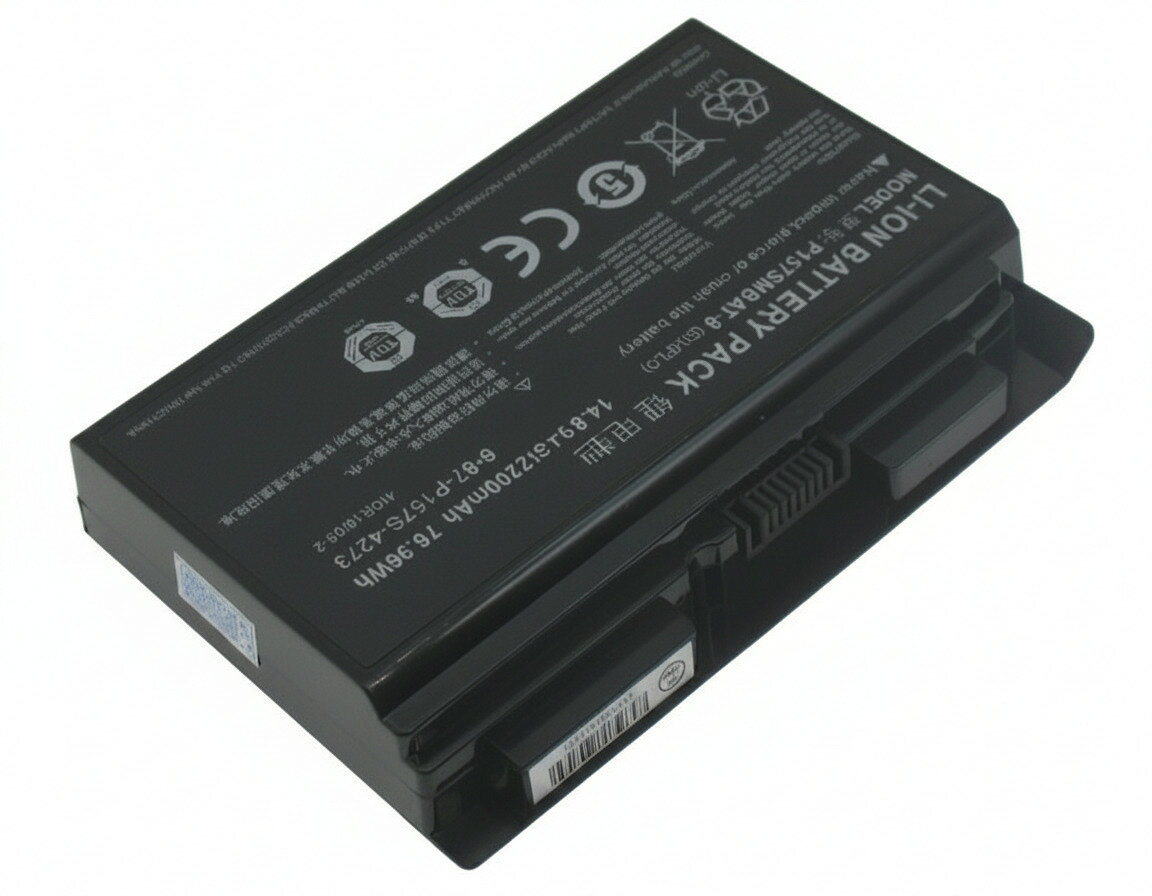 純正品｜安全・安心のノートPC用バッテリー ■ 商品仕様 商品名X811 series 14.8V 76.96Wh terrans force ノート PC パソコン 純正 バッテリー 電池 電圧14.8V 容量5200mAh (76.96...