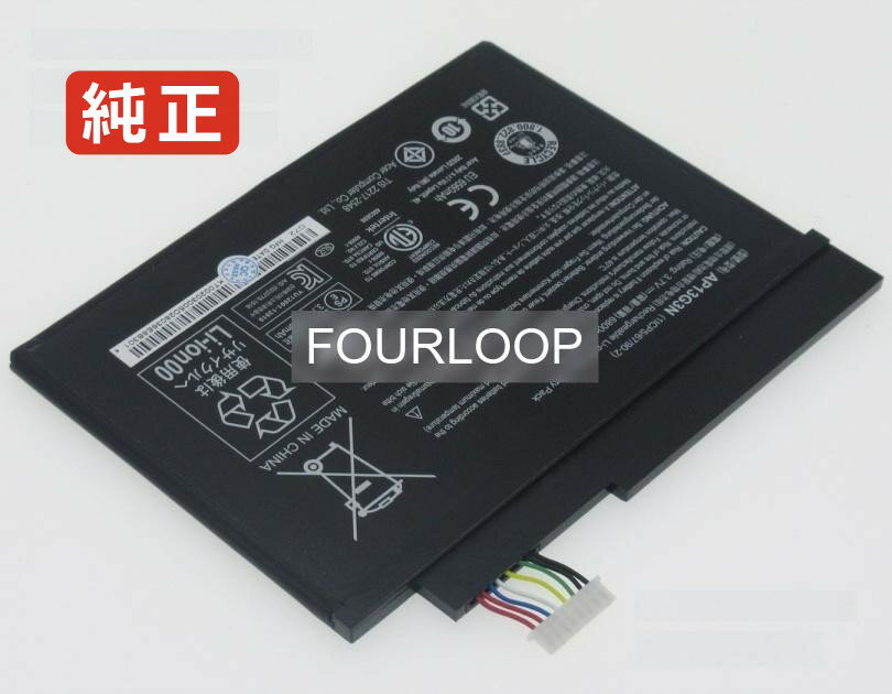 Iconia w3-810 tablet 8 3.7V 25Wh acer ノート PC パソコン 純正 バッテリー 電池電圧 3.7V容量 6800mAh (25Wh)タイプ リチウムポリマー対応機種 ACER Iconia W3-810...