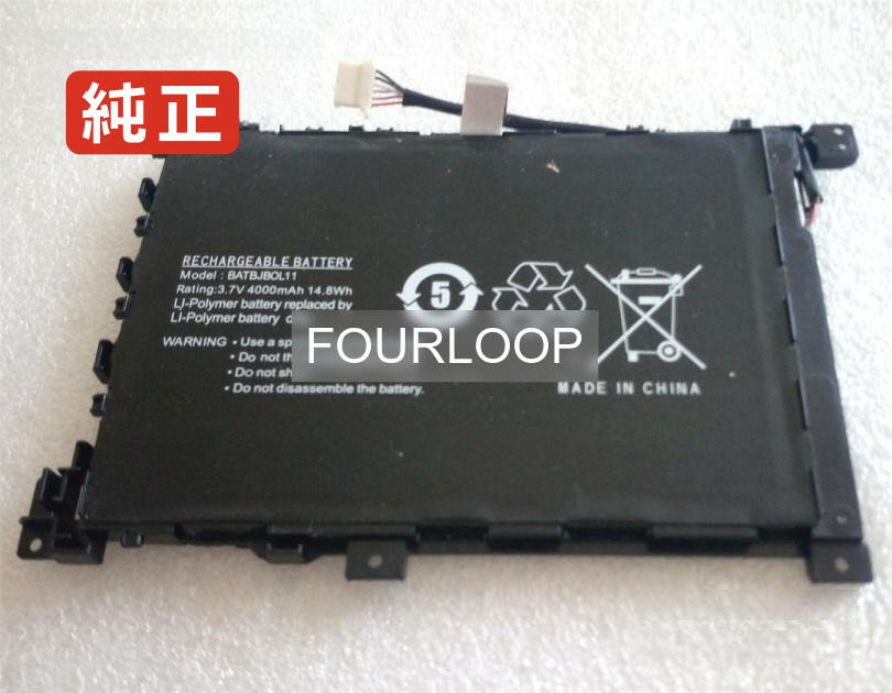 Batbjbol11 3.7V 14.8Wh other ノート PC パソコン 純正 バッテリー 電池電圧3.7V容量4000mAh (14.8Wh)タイプリチウムイオン対応機種Other batbjbol11色黒種別純正品保証期間3ヶ月...