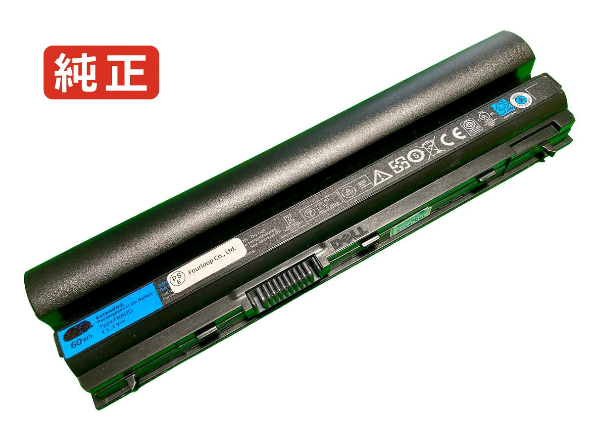 純正品｜安全・安心のノートPC用バッテリー ■ 商品仕様 商品名Frrog 11.1V 60Wh dell ノート PC パソコン 純正 バッテリー 電池 電圧 11.1V 容量 5100mAh (60Wh) タイプ リチウムイオン 対応機...