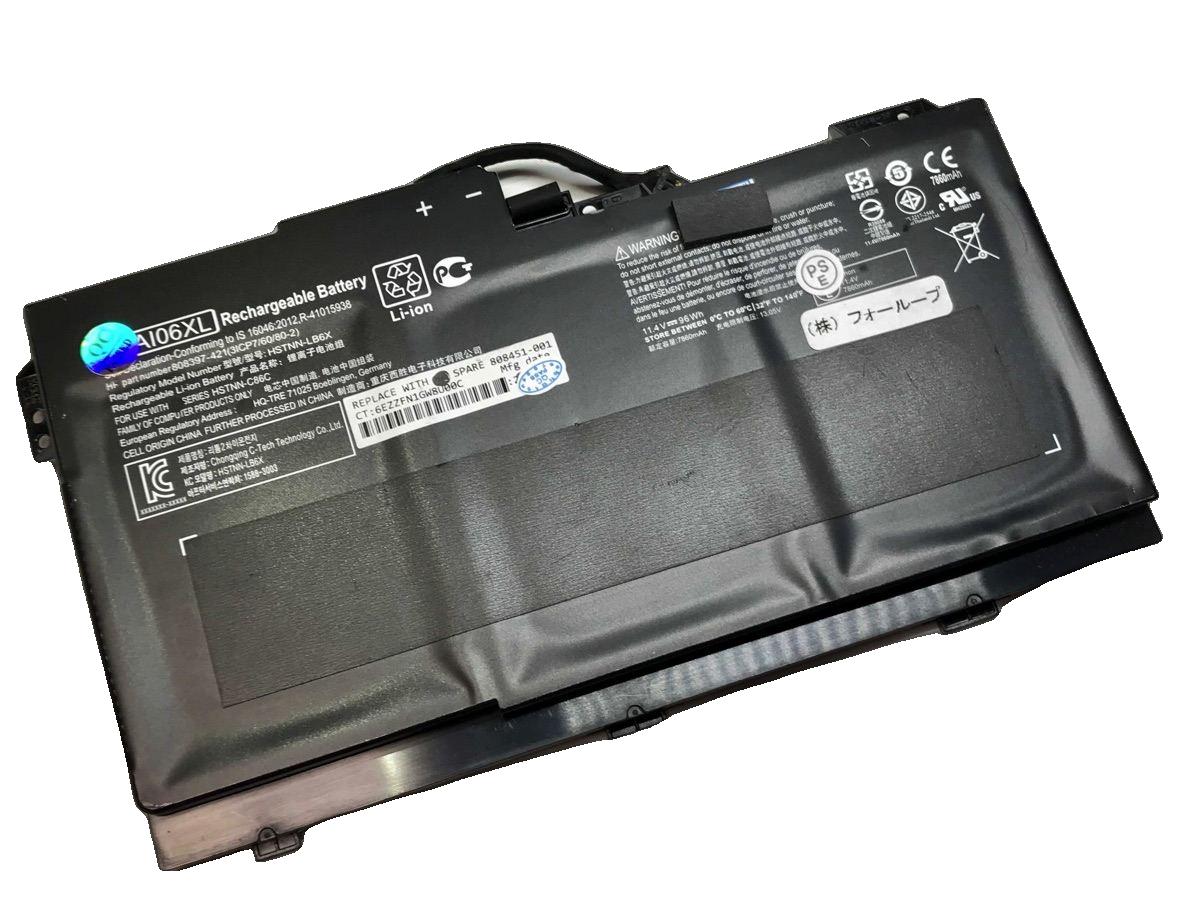 純正品｜安全・安心のノートPC用バッテリー ■ 商品仕様 商品名Zbook 17 g3-z9v79us 11.4V 96Wh hp ノート PC パソコン 純正 バッテリー 電池 電圧11.4V 容量8400mAh (96Wh) タイプリチ...