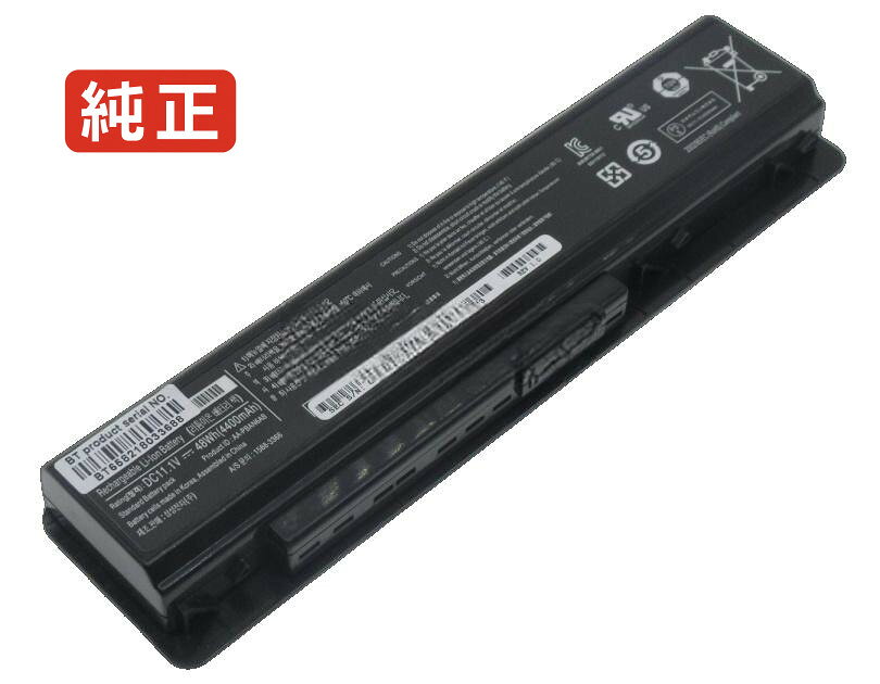 純正品｜安全・安心のノートPC用バッテリー ■ 商品仕様 商品名Nt400b5a series 11.1V 48Wh samsung ノート PC パソコン 純正 バッテリー 電池 電圧 11.1V 容量 4400mAh (48Wh) タイ...