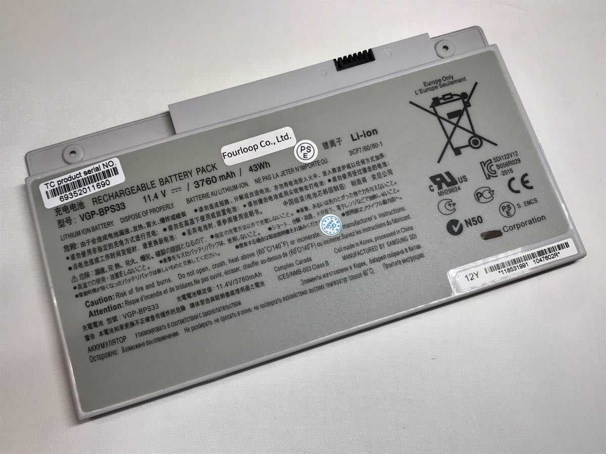Vaio svt14115cw 11.4V 43Wh sony ノート PC パソコン 純正 バッテリー 電池電圧 11.4V容量 3760mAh (43Wh)タイプ リチウムイオン対応機種 Sony vaio svt14115cw色 銀種...