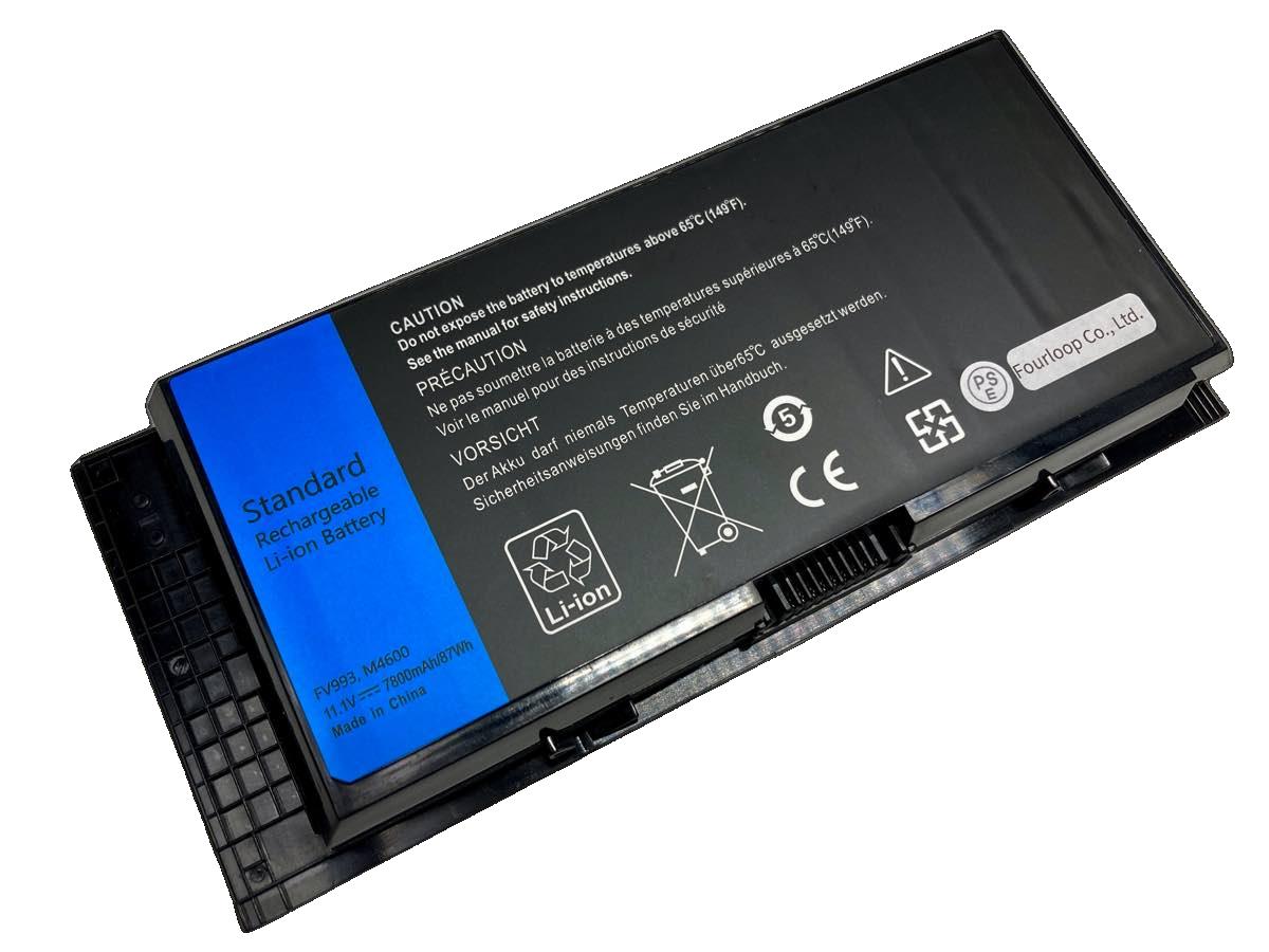Fv993 11.1V 87Wh dell ノート PC パソコン 互換 バッテリー 電池電圧 11.1V容量 7800mAh (87Wh)タイプ リチウムイオン対応機種 DELL FV993色 黒種別互換品保証期間3ヶ月届出事業者名株式会...