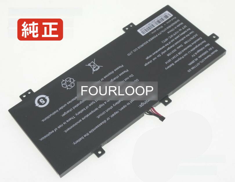 Utl-577788-2s 7.6V 40.28Wh rtdpart ノート PC パソコン 純正 バッテリー 電池電圧7.6V容量5300mAh (40.28Wh)タイプリチウムポリマー対応機種Rtdpart utl-577788-2s色...