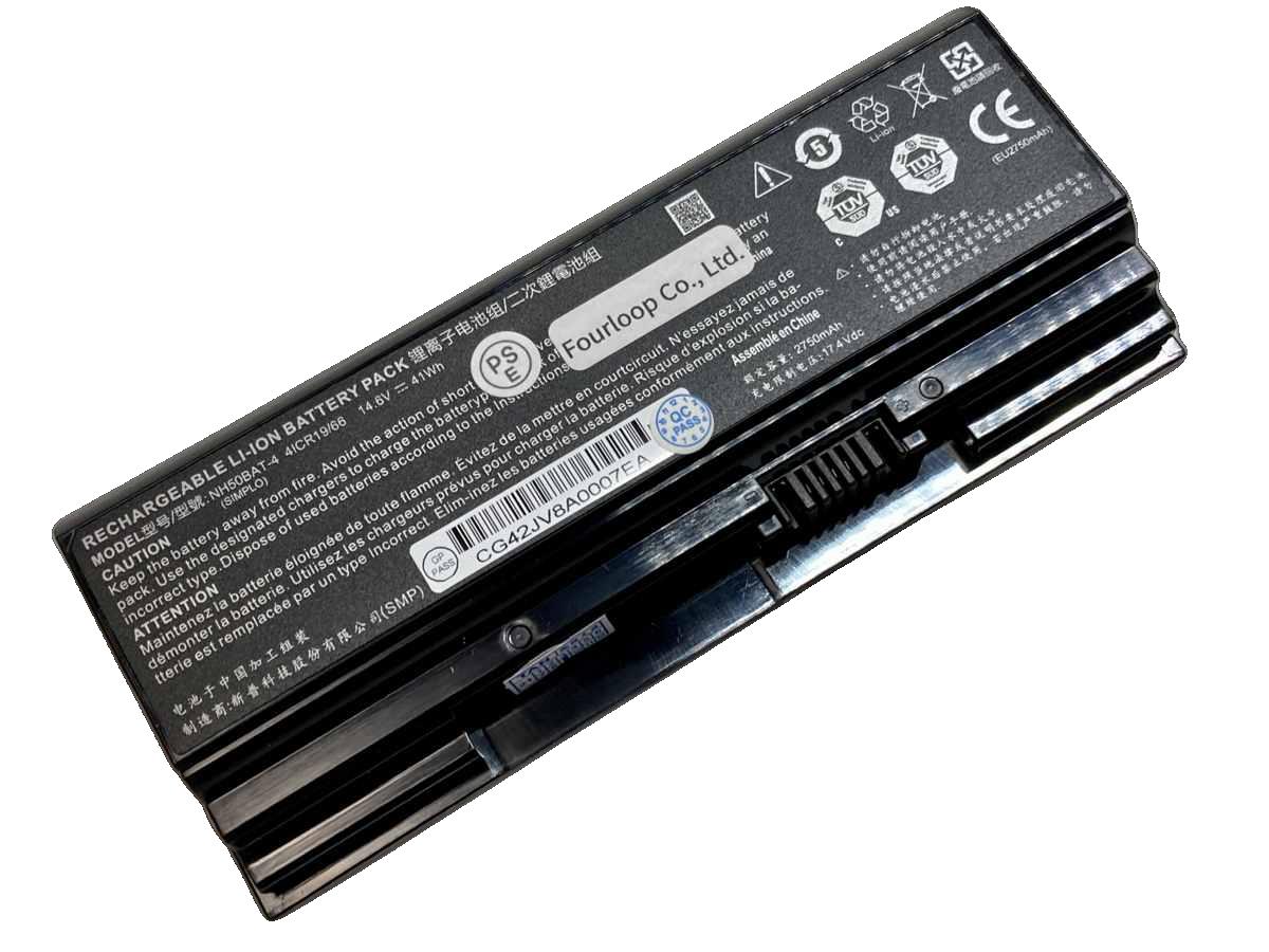 純正品｜安全・安心のノートPC用バッテリー ■ 商品仕様 商品名G8-ct7na 14.6V 41Wh hasee ノート PC パソコン 純正 バッテリー 電池 電圧14.6V 容量2750mAh (41Wh) タイプリチウムイオン 対応...