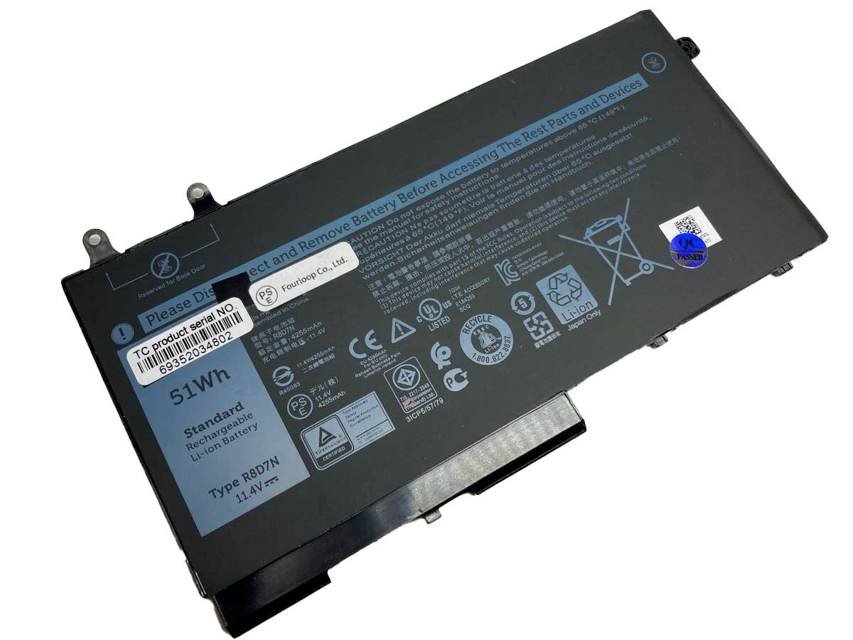 Precision 3540-fwj37 11.4V 51Wh dell ノート PC パソコン 純正 バッテリー 電池電圧11.4V容量4255mAh (51Wh)タイプリチウムイオン対応機種Dell precision 3540-fwj...