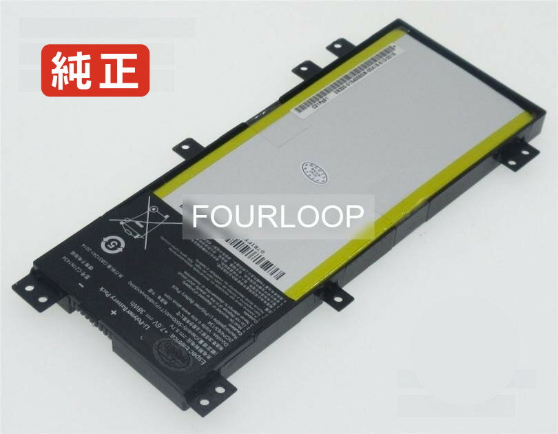 Z450la-3i 7.6V 38Wh asus ノート PC パソコン 純正 バッテリー 電池電圧 7.6V容量 5000mAh (38Wh)タイプ リチウムイオン対応機種 ASUS Z450LA-3I色 黒種別純正品保証期間3ヶ月届出事...