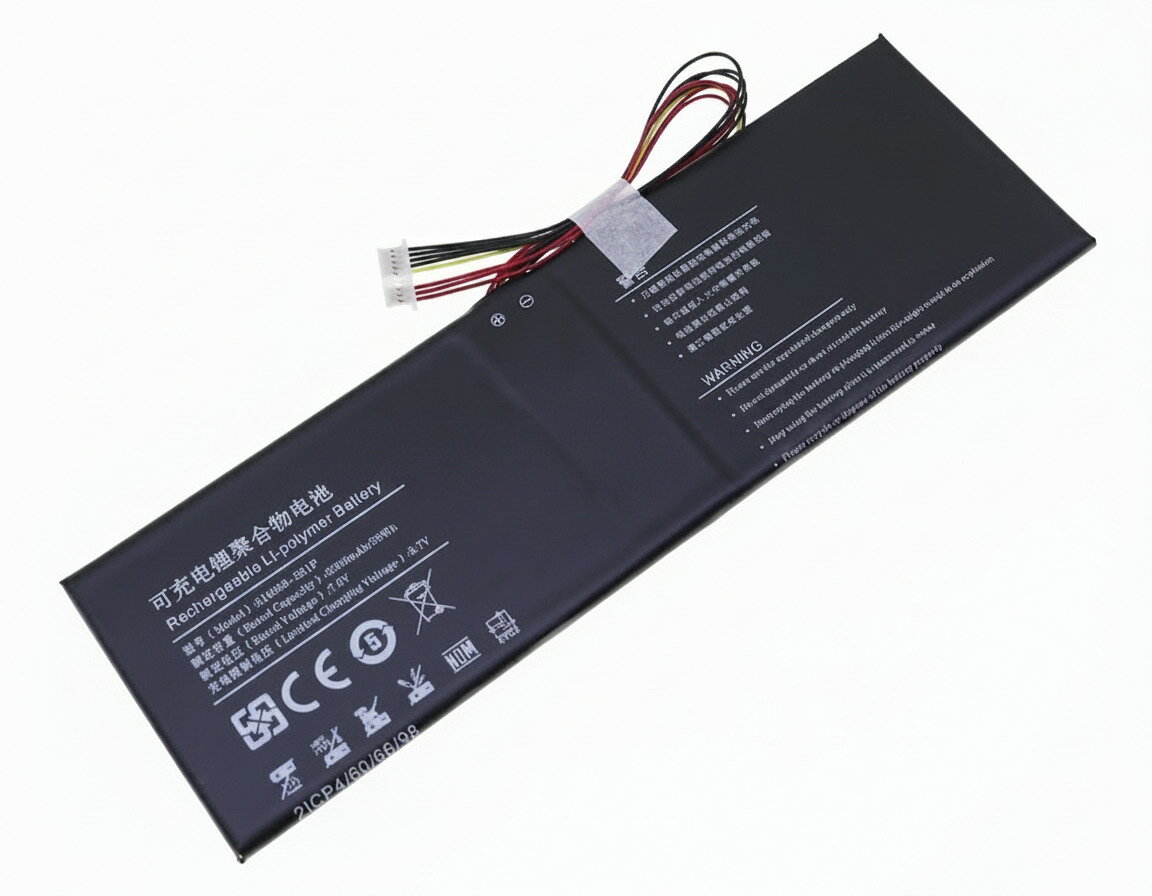 516698pv-2s1p 7.6V 38Wh other ノート PC パソコン 互換 バッテリー 電池電圧7.6V容量5000mAh (38Wh)タイプリチウムイオン対応機種Other 516698pv-2s1p色黒種別互換品保証期間3...