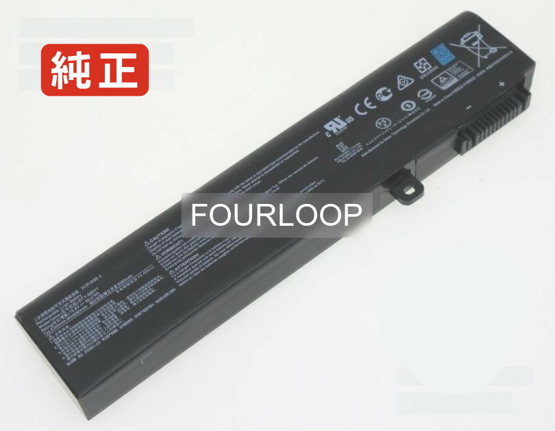 Ge63vr 10.8V 68.47Wh msi ノート PC パソコン 純正 バッテリー 電池電圧 10.8V容量6080mAh (68.47Wh)タイプ リチウムイオン対応機種 Msi ge63vr色 黒種別純正品保証期間3ヶ月届出事業...