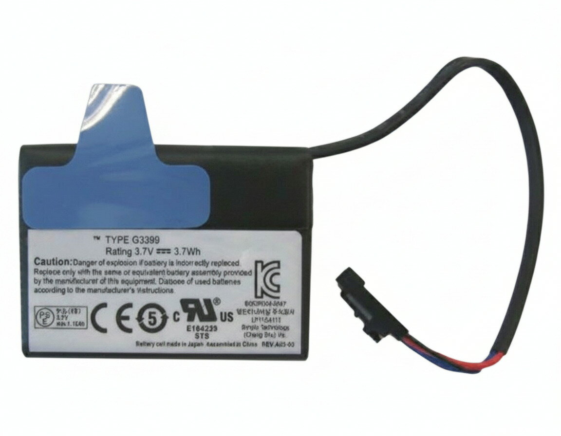 純正品｜安全・安心のノートPC用バッテリー ■ 商品仕様 商品名G3399 3.7V 3.7Wh dell ノート PC パソコン 純正 バッテリー 電池 電圧3.7V 容量1150mAh (3.7Wh) タイプリチウムポリマー 対応機種D...