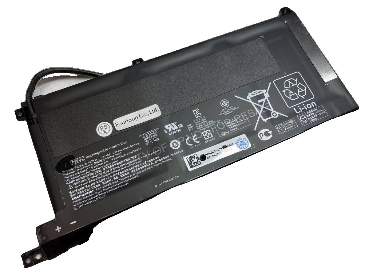 純正品｜安全・安心のノートPC用バッテリー ■ 商品仕様 商品名Pavilion gaming 15-ec0042ax 11.55V 52.5Wh hp ノート PC パソコン 純正 バッテリー 電池 電圧11.55V 容量4545mAh ...
