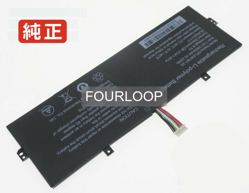 Gfl4281b7-2s 7.6V 45.22Wh other ノート PC パソコン 純正 バッテリー 電池電圧7.6V容量5950mAh (45.22Wh)タイプリチウムポリマー対応機種Other gfl4281b7-2s色黒種別純正品...