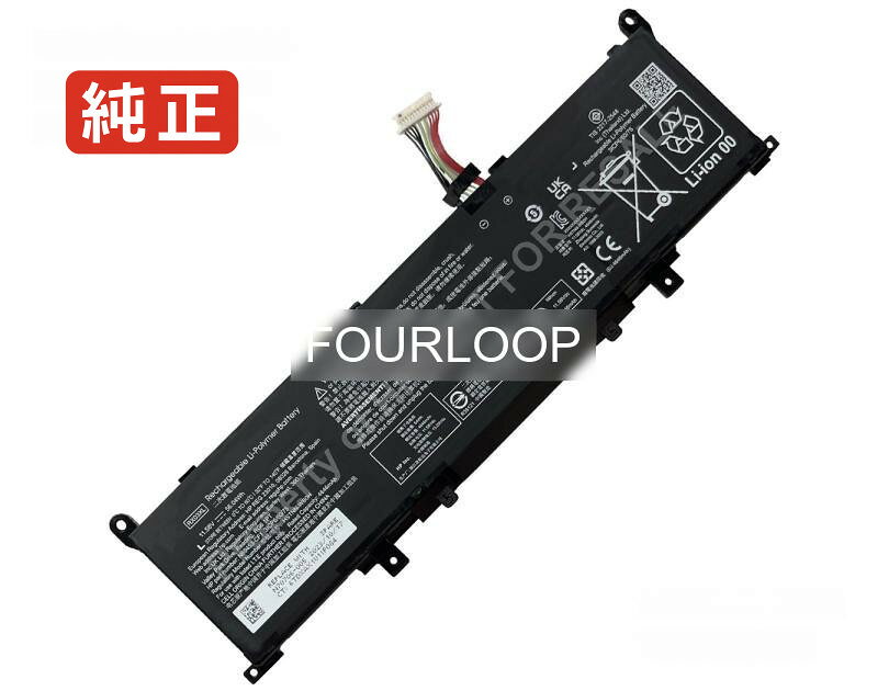 純正品｜安全・安心のノートPC用バッテリー ■ 商品仕様 商品名Rx03xl 11.58V 56.04Wh hp ノート PC パソコン 純正 バッテリー 電池 電圧11.58V 容量4646mAh (56.04Wh) タイプリチウムポリマ...