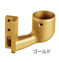 ≪　こちらの商品　13：00までのご注文で即日出荷可能です　※土日祝除く　≫ 35Φの丸棒手摺り用の手摺受けです。スリム座になっているのでドア枠にも取付可能です。 Mブラウンの手すりにはブラウン色、クリアの手すりにはゴールド、シルバーがベス...