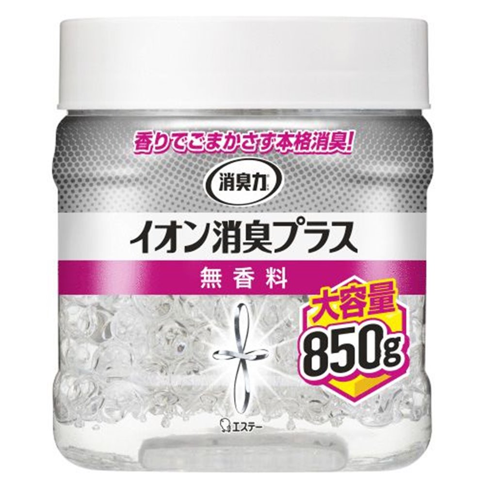 商品説明 状態新品未使用品ですが、店舗販売されていた商品ですので、パッケージに傷みがある場合が御座います。 メーカー名エステー 商品名消臭力 クリアビーズ イオン消臭プラス 大容量 消臭剤 本体 無香料 800g 詳細●イオン効果による化学...