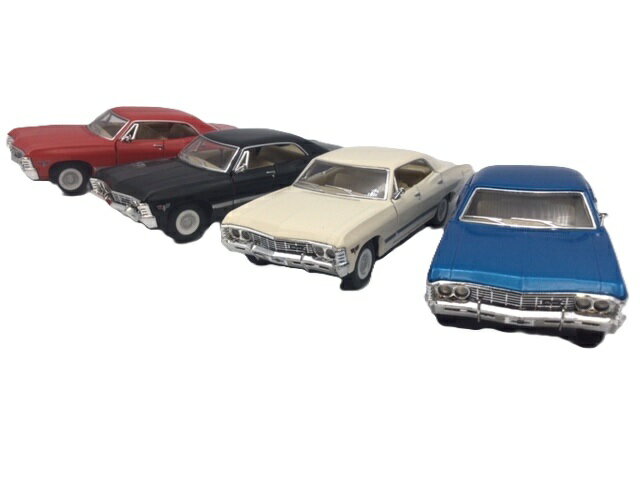 1/43 1967 シボレー インパラ　ミニカー 車　アメ車　Aカー　クラシックカー　旧車　レトロ　ヴィンテージ CHEVROLET　IMPALA ゼネラルモータース　GMC スーパーナチュラル キンスマート社製。海外ライセンス品。 ※こち...