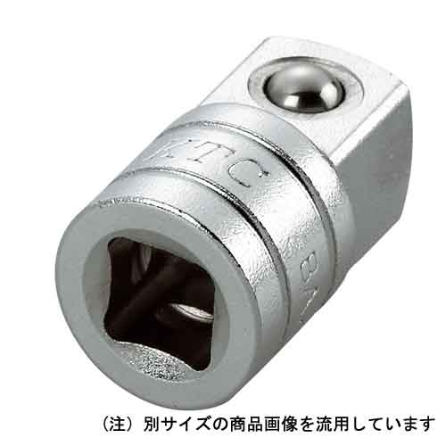 【用途】差込角の異なるソケットとハンドルを接続するアダプター。【機能・特徴】ガタツキを抑え、安定した「はめ込み感」を実現しました。【仕様】●凹6.35mm×凸9.5mm。●差込口径：Nパワーフィット。【材質】●特殊工具鋼。【商品サイズ】奥行...